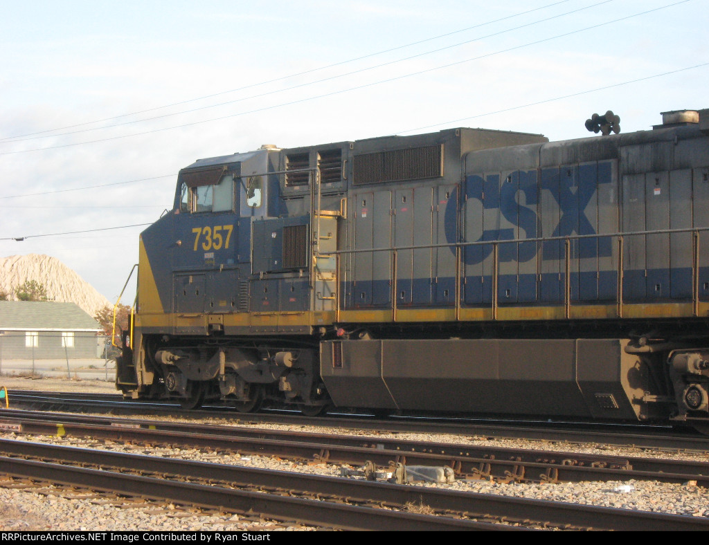 CSX#7357 Sitting in Cayce Yard